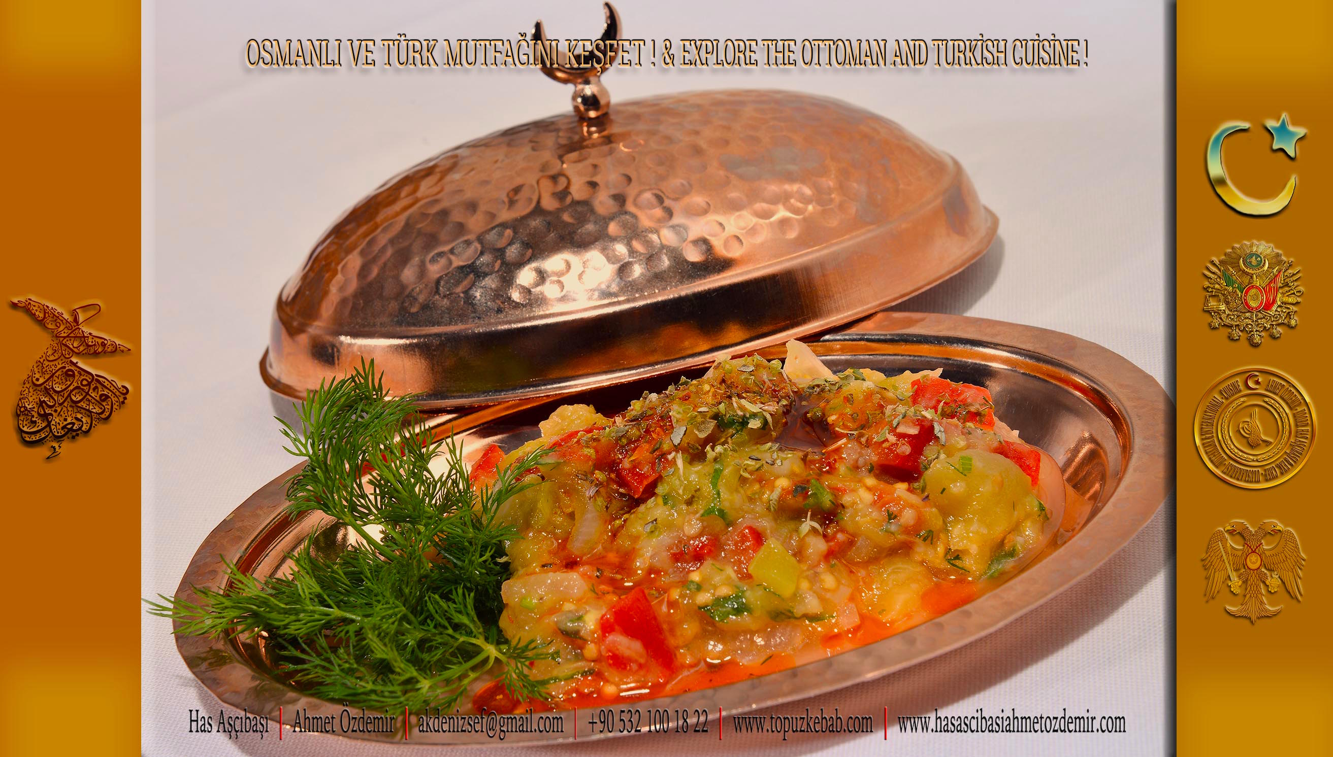 Osmanlı ve Türk Mutfağı Yemek Sunumları