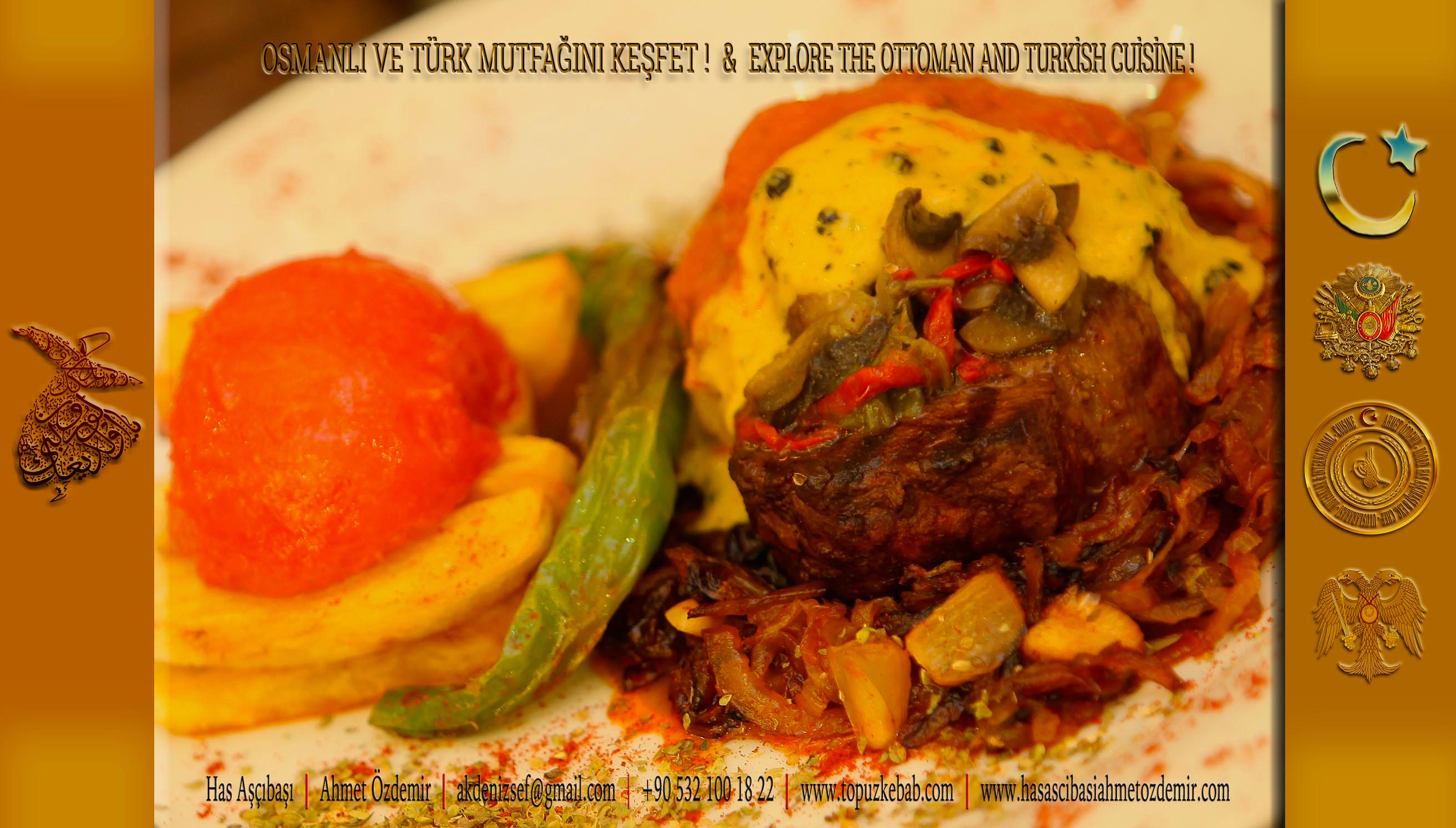 Osmanlı ve Türk Mutfağı Yemek Sunumları