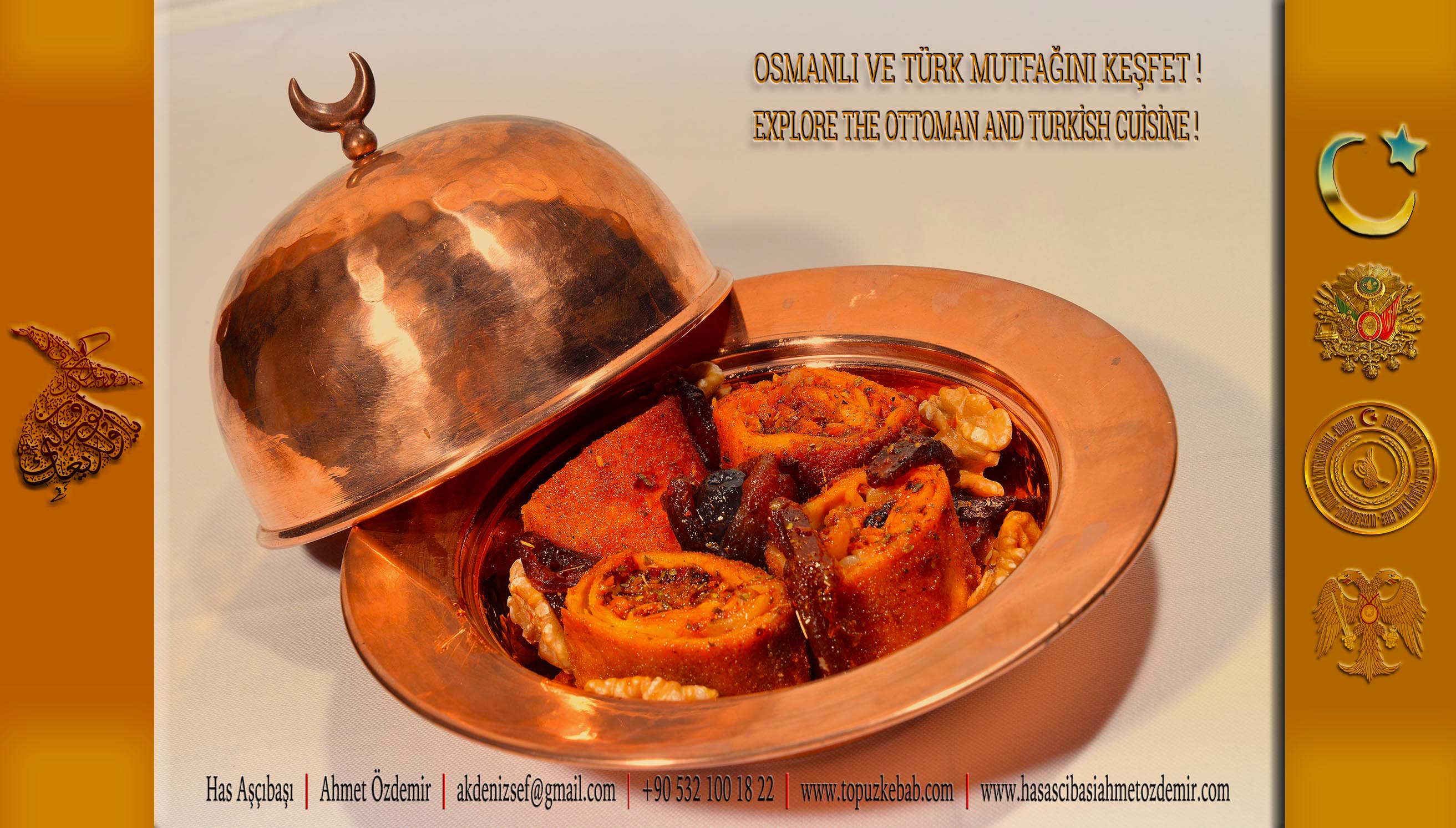 Osmanlı ve Türk Mutfağı Yemek Sunumları